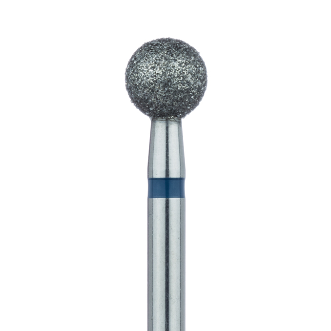 801-050-HP Round Diamond Bur, 5mm Ø, Medium, HP
