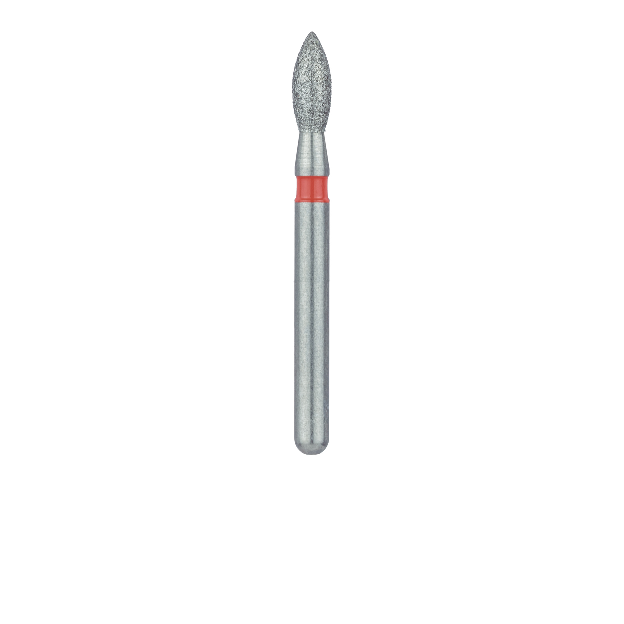 830F-018-FG Pointed Football Diamond Bur, 1.8mm Ø, Fine, FG