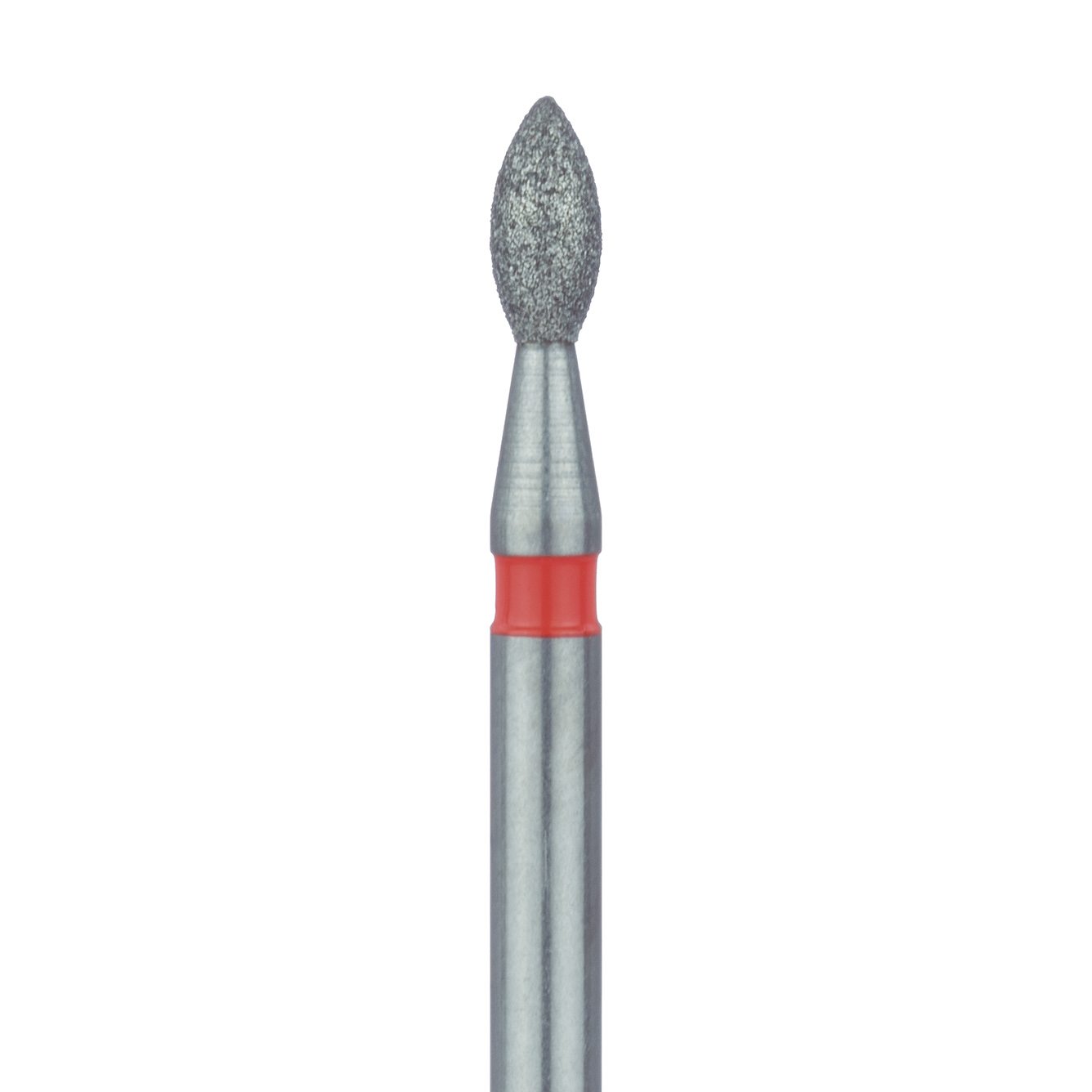 831F-016-FG Pointed Football Diamond Bur, 1.6mm Fine FG