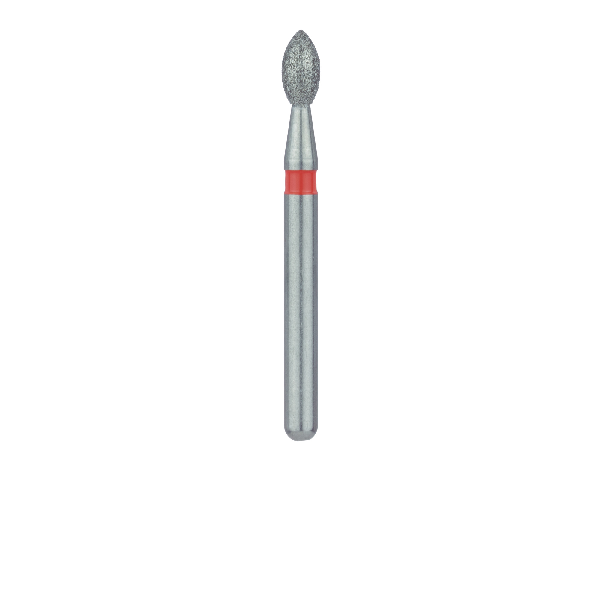831F-018-FG Pointed Football Diamond Bur, 1.8mm Ø, Fine, FG