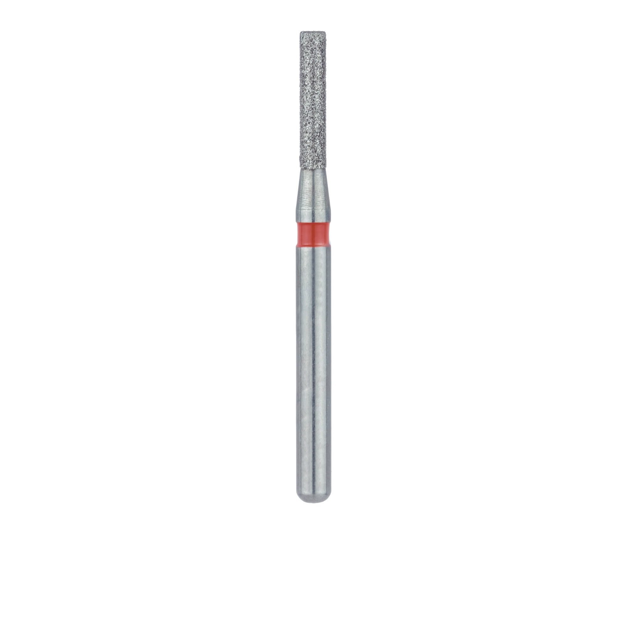 837F-012-FG Long Cylinder Diamond Bur, 1.2mm Ø, Fine, FG