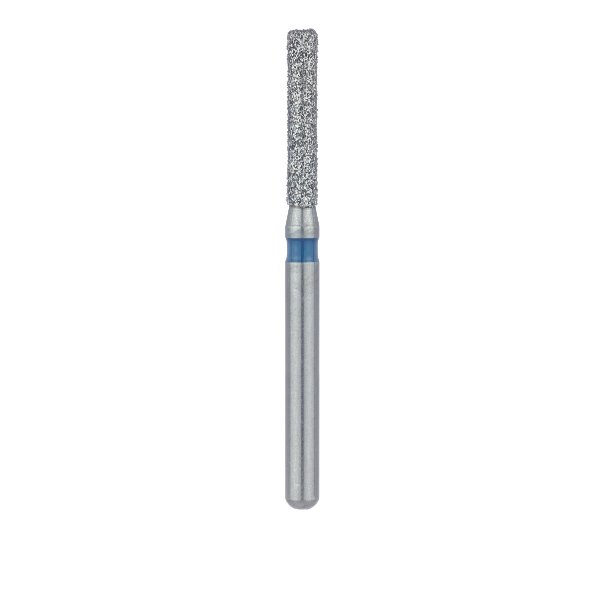 842-014-FG Round Edge Extra Long Cylinder Diamond Bur, 1.4mm Ø, Medium, FG