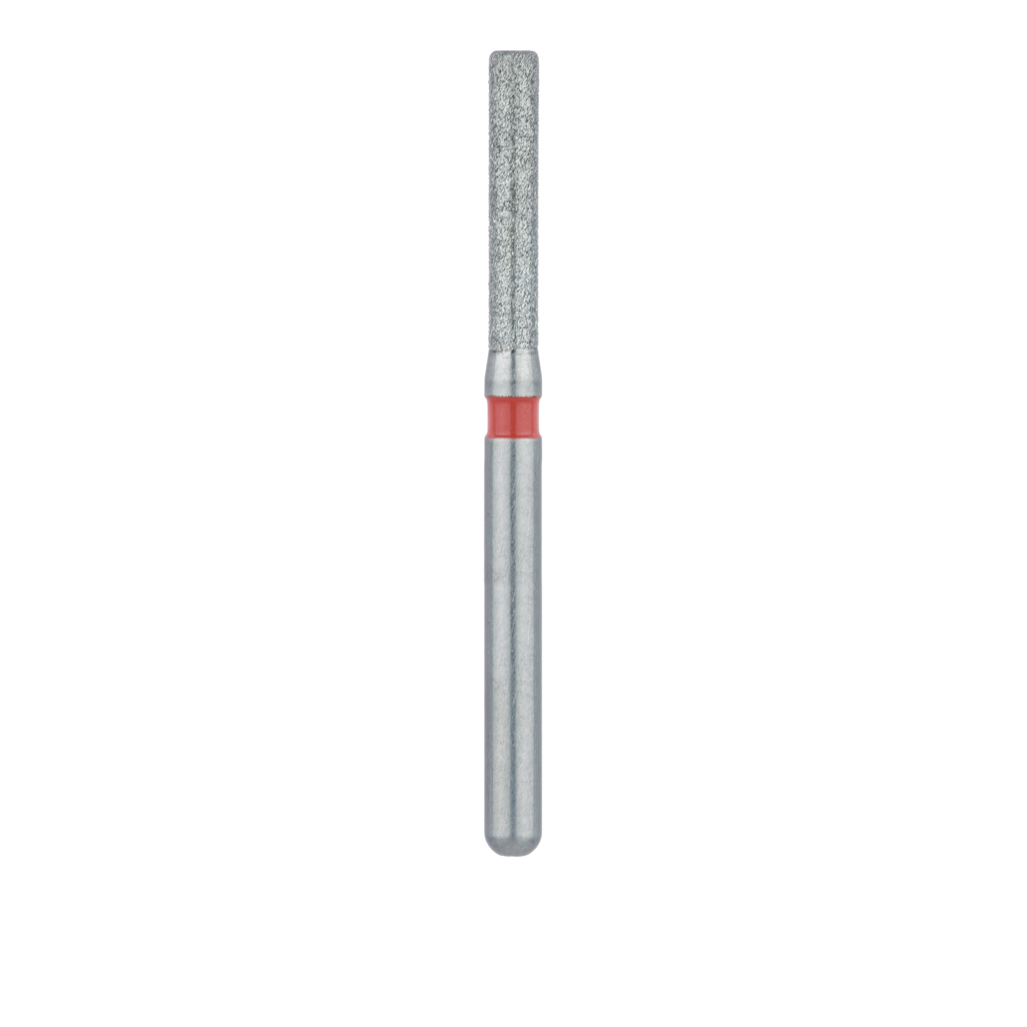 842F-014-FG Round Edge Extra Long Cylinder Diamond Bur, 1.4mm Ø, Fine, FG