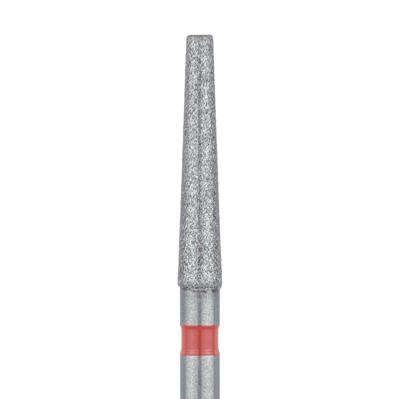 848F-018-FG Extra Long Tapered Flat End Diamond Bur, 1.8mm Ø, Fine, 1 ...