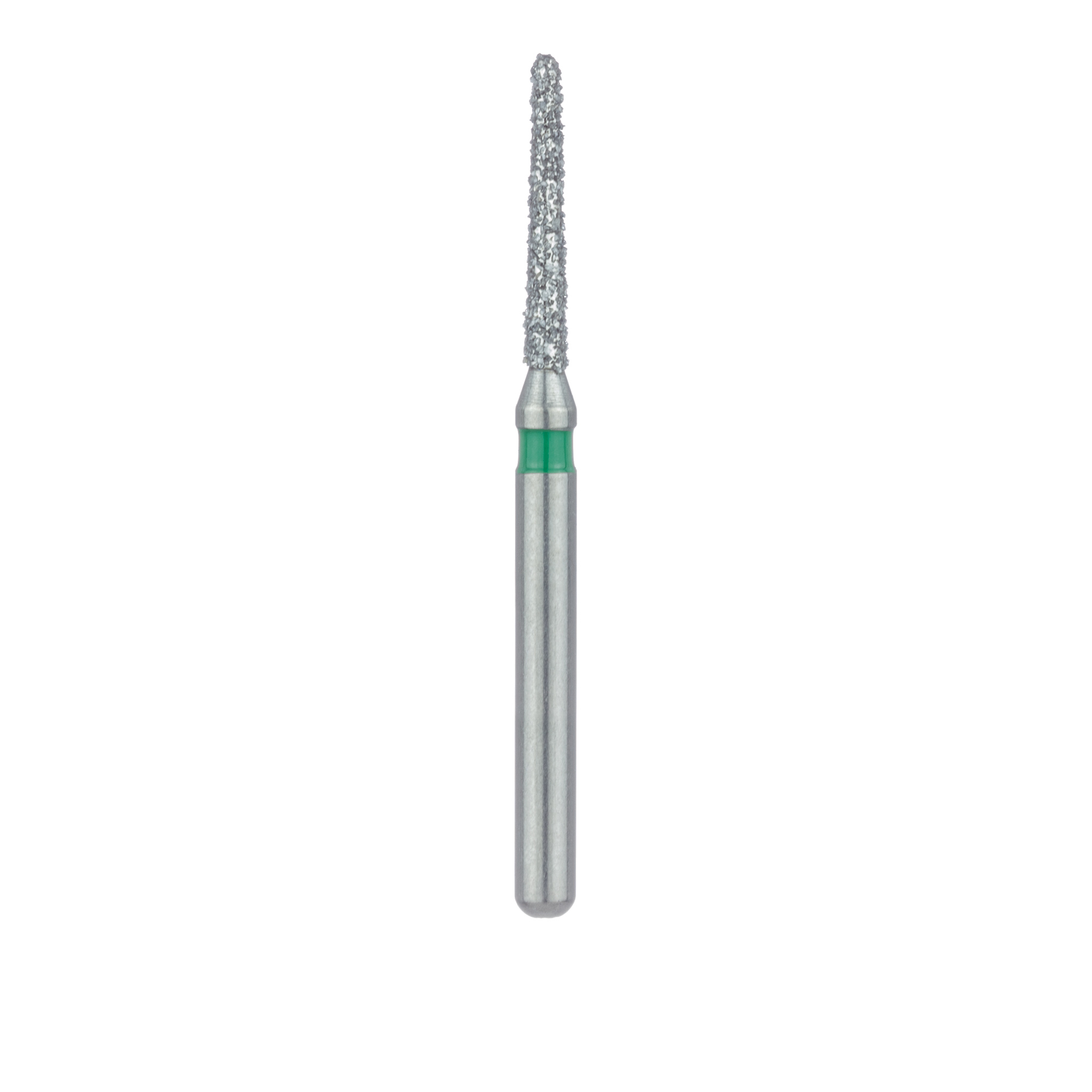 850G-012-FG Round End Taper Chamfer Diamond Bur, 1.2mm Ø, Coarse, FG