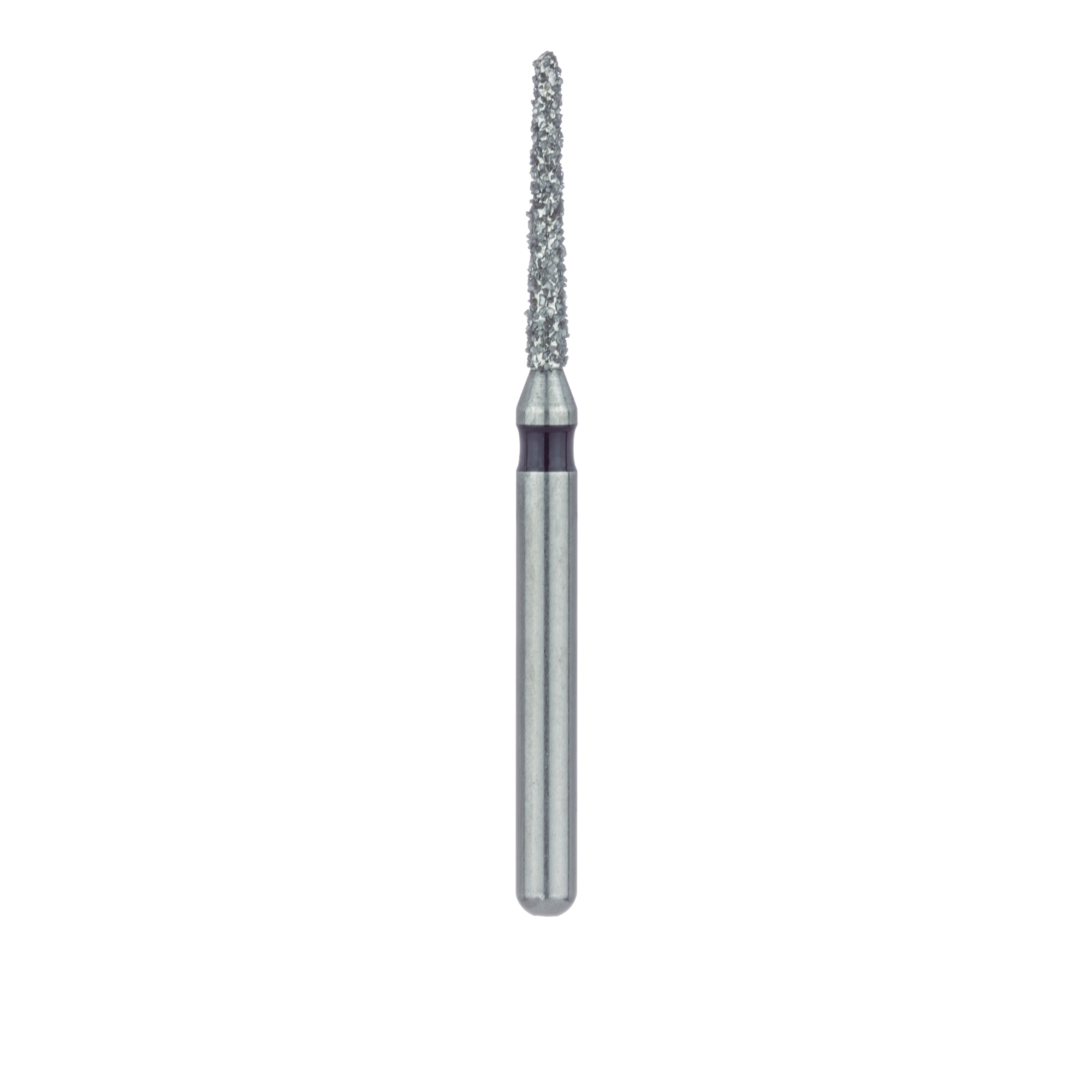 850H-012-FG Round End Taper Chamfer Diamond Bur, 1.2mm Ø, Super Coarse, FG