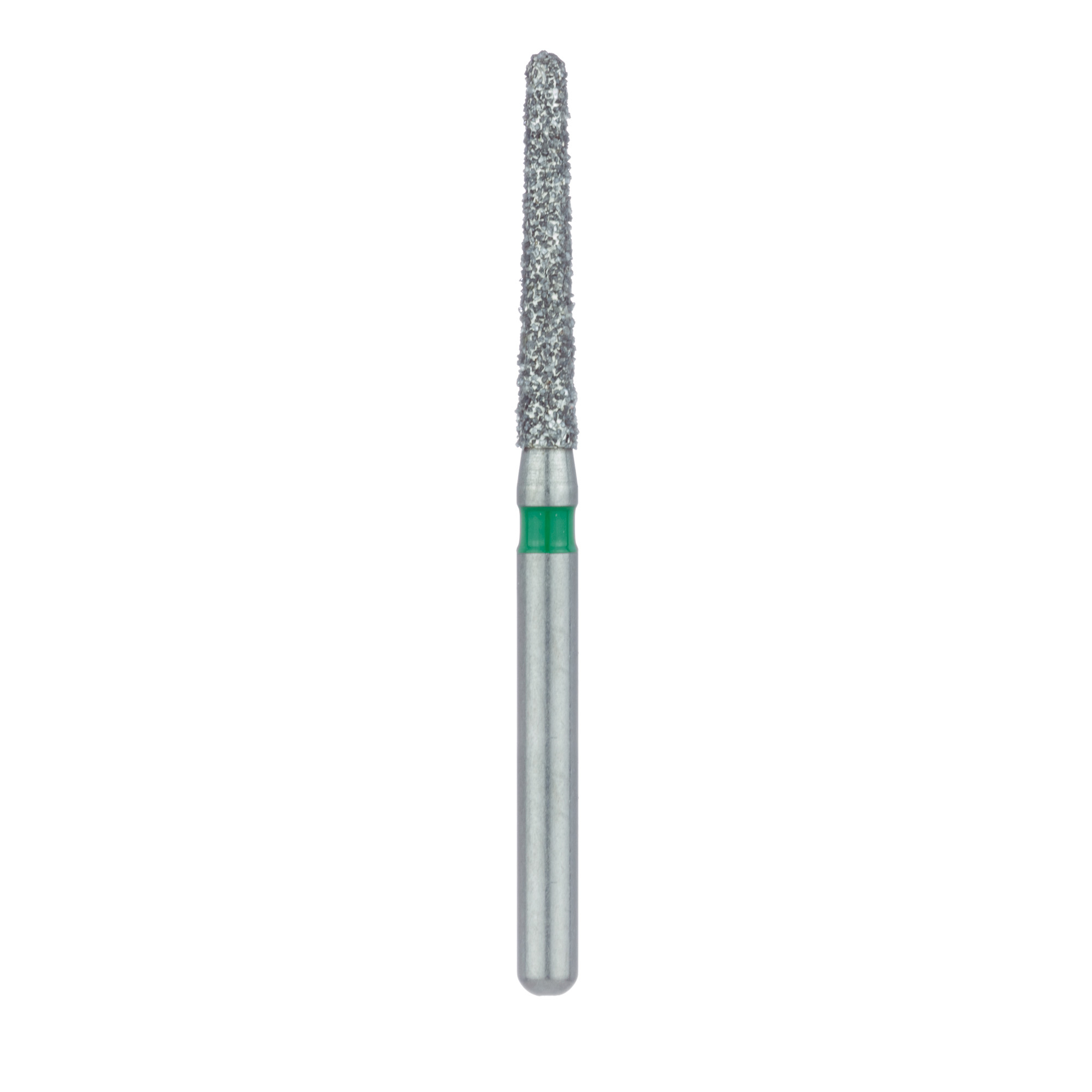 852G-016-FG Long Round End Taper Chamfer Diamond Bur, 1.6mm Ø, Coarse, FG