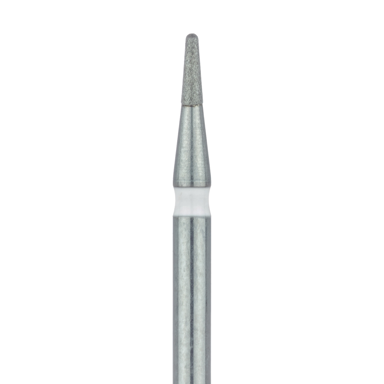 855LU-009-FG Short Round End Taper Chamfer Diamond Bur, 0.9mm Ø, Ultra ...