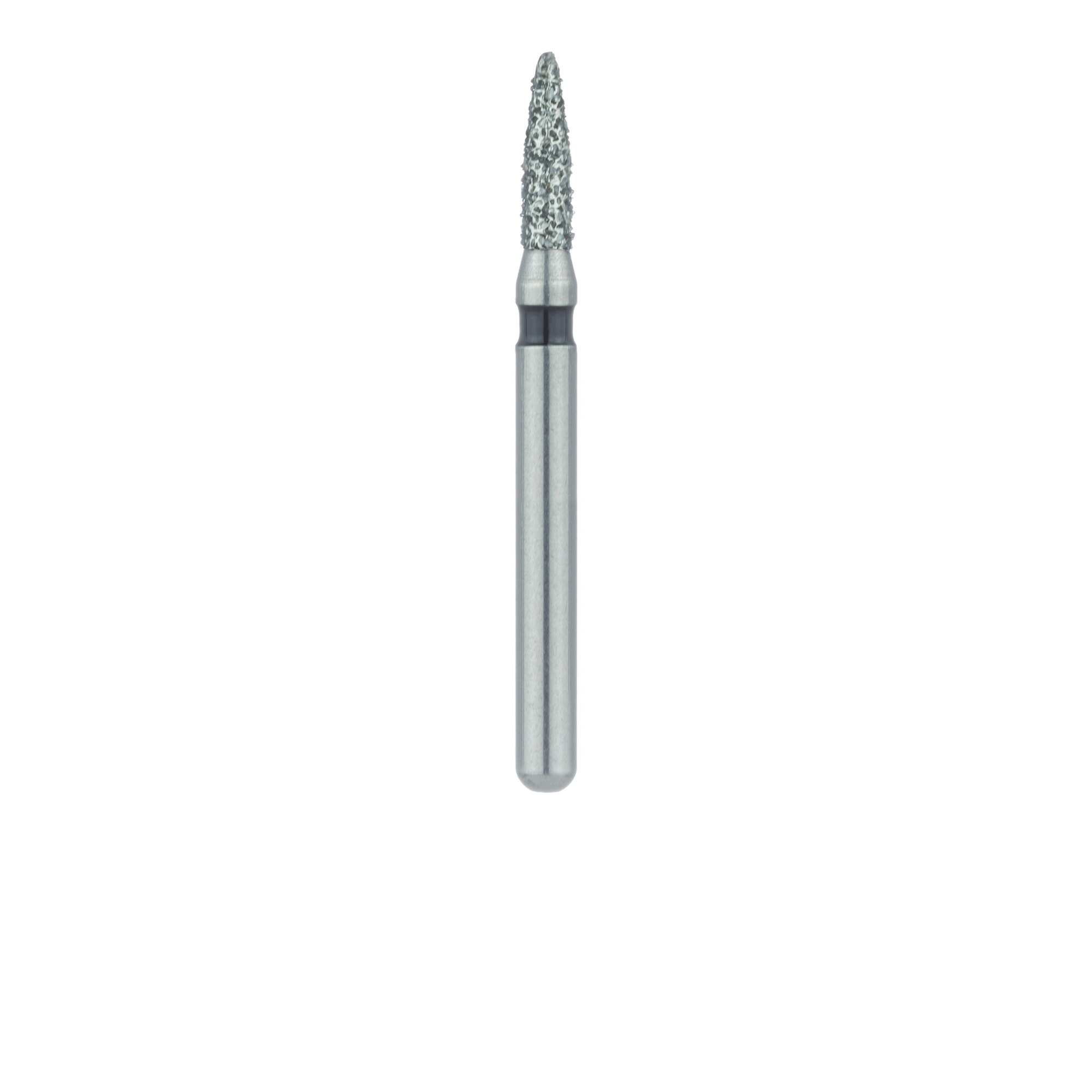 861H-014-FG Flame Diamond Bur, 1.4mm Ø, Super Coarse, FG