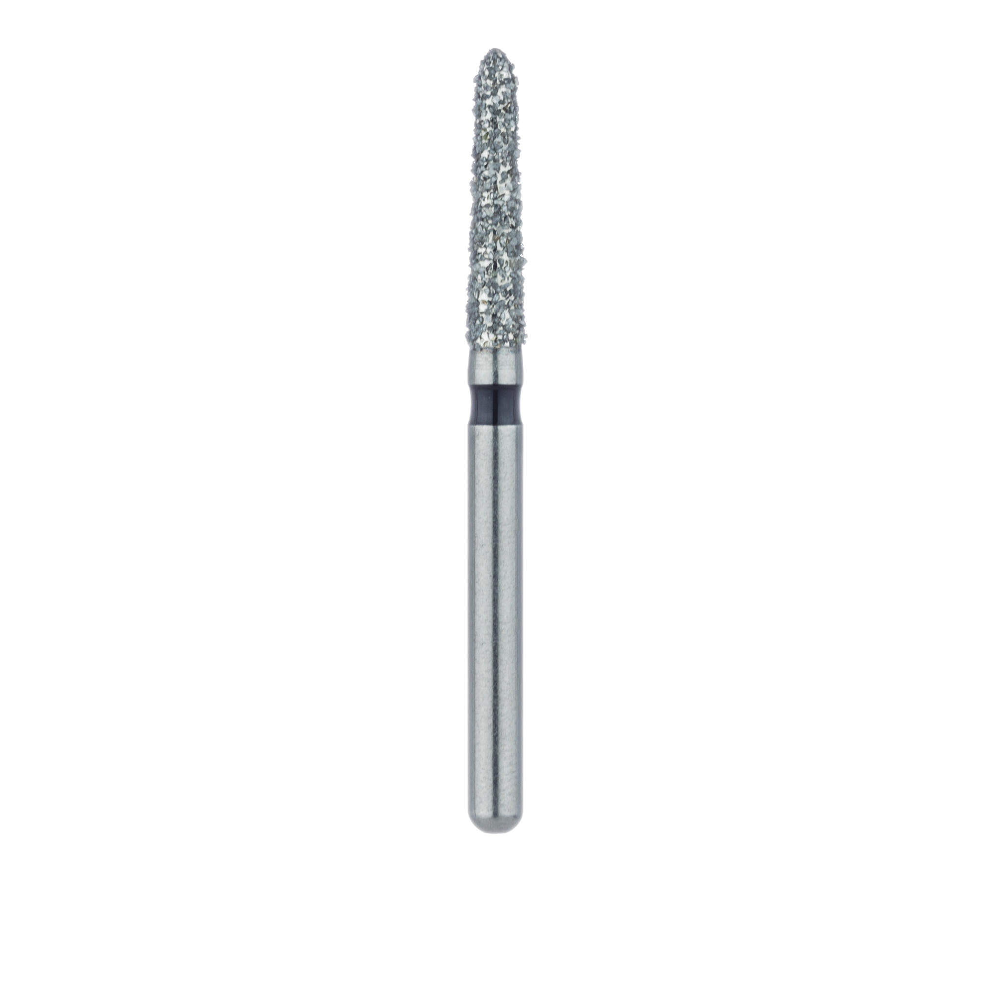 878H-018-FG Tapered Torpedo Diamond Bur, 1.8mm Ø, Super Coarse, FG