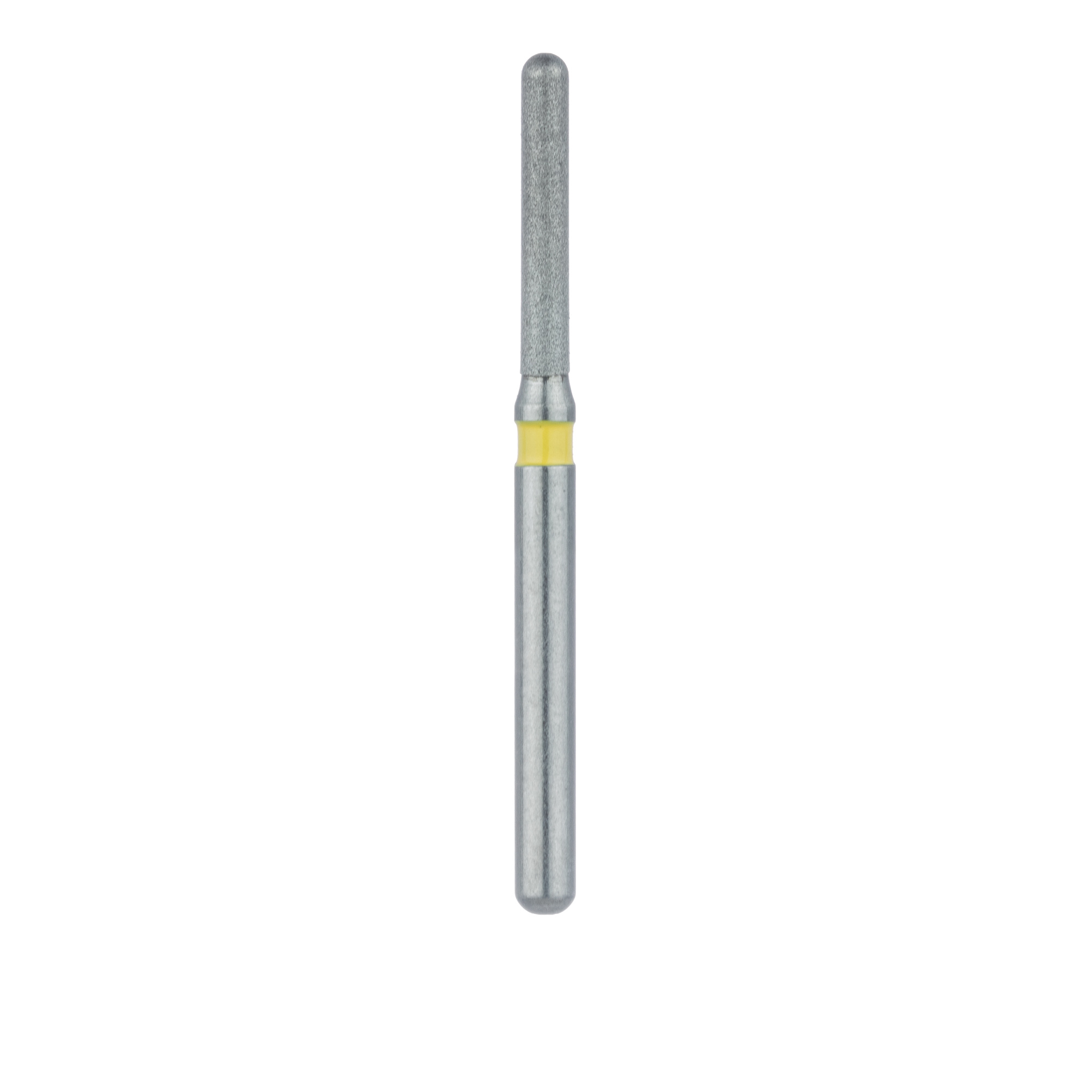 881C-012-FG Round End Cylinder Diamond Bur, 1.2mm Ø, Extra Fine, FG