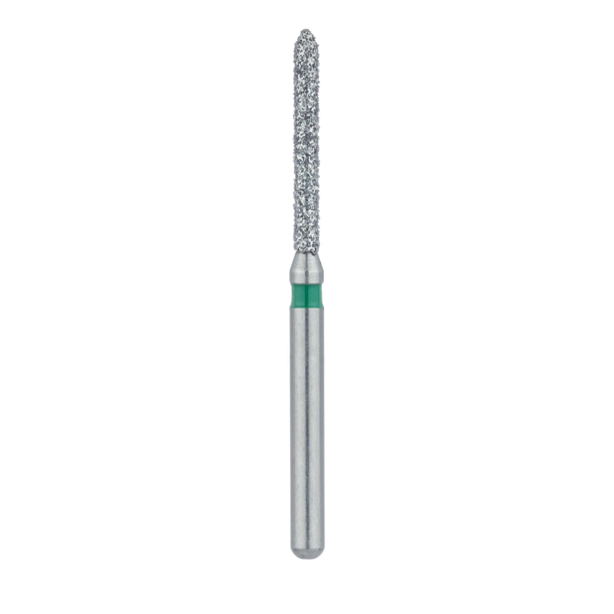886G-012-FG Long Pointed Tip Cylinder Diamond Bur, 1.2mm Coarse, FG
