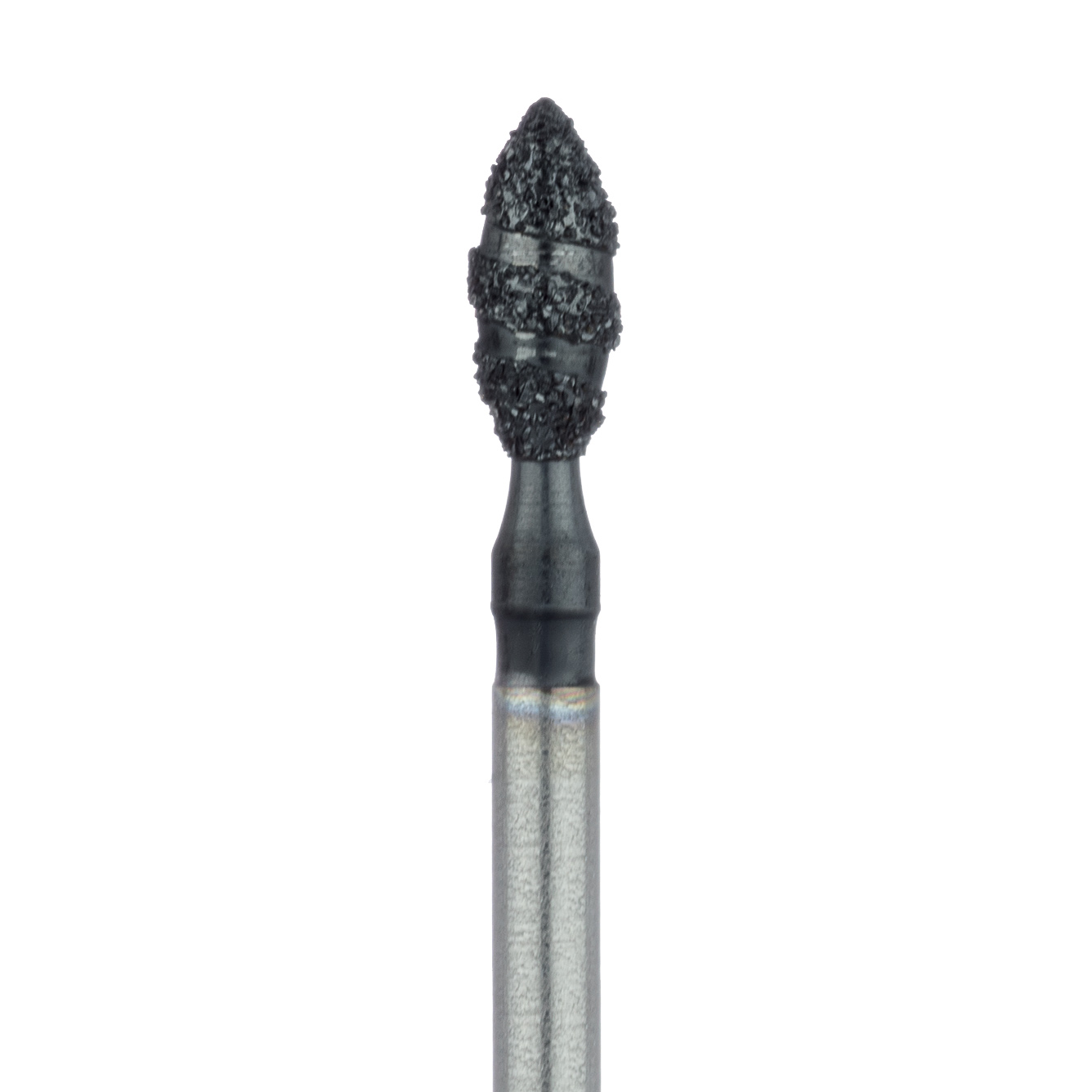 B830-023-FG Black Cobra Diamond Bur, Pointed Football, 2.3mm Ø, Super ...