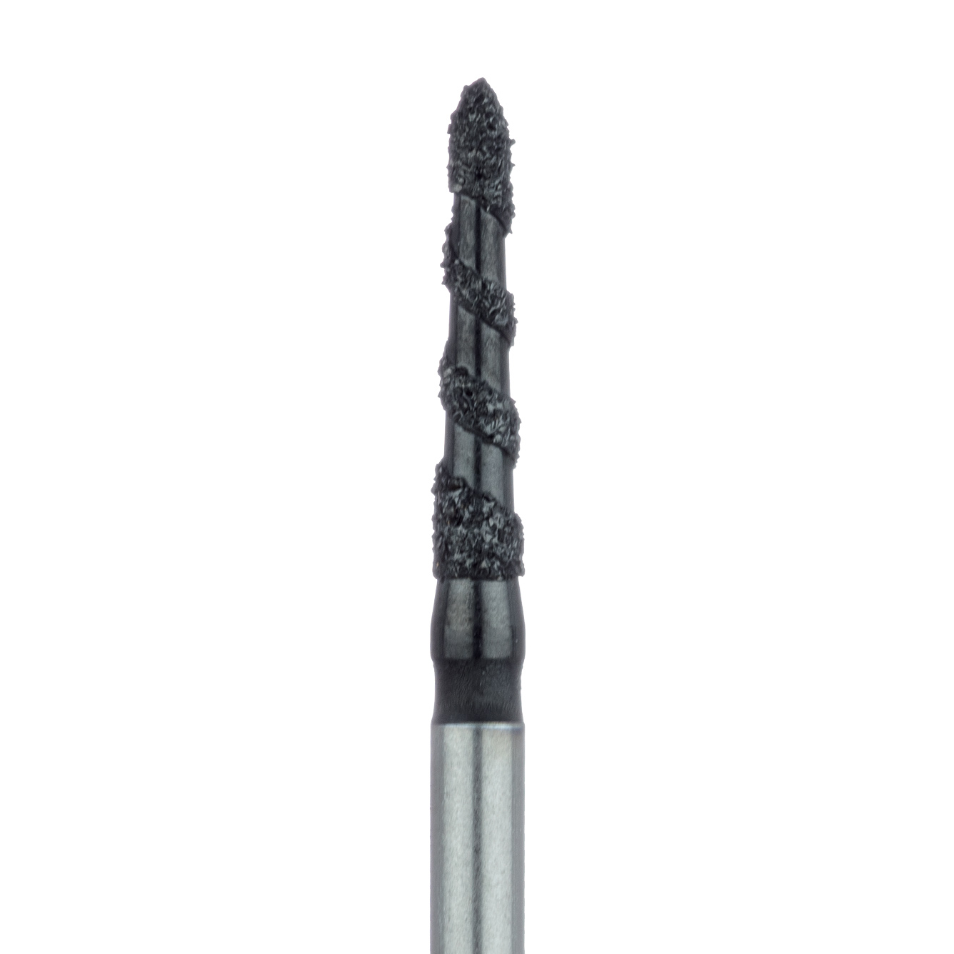 B878-016-FG Black Cobra Diamond Bur, Modified Chamfer, 1.6mm Ø, Super ...