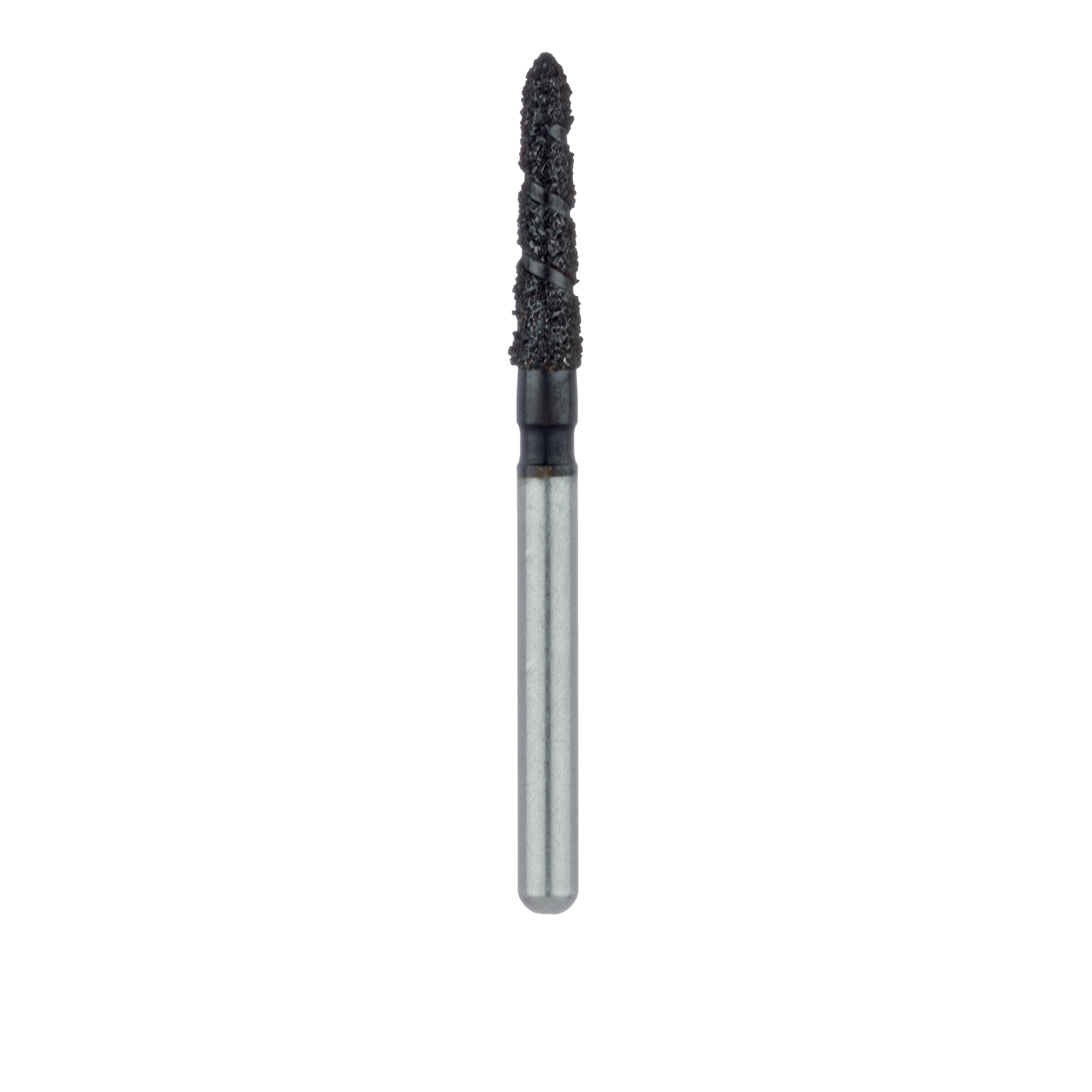 B878-018-FG Black Cobra Diamond Bur, Modified Chamfer, 1.8mm Ø, Super Coarse, FG