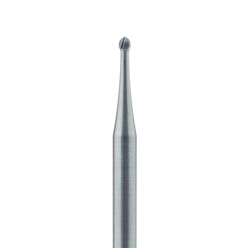 HM1-012-HP Round Operative Carbide Bur, US#3, 1.2mm Ø, HP