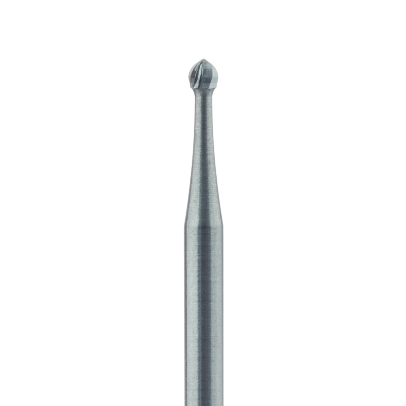 HM1-018-HP Round Operative Carbide Bur, US#6, 1.8mm Ø, HP