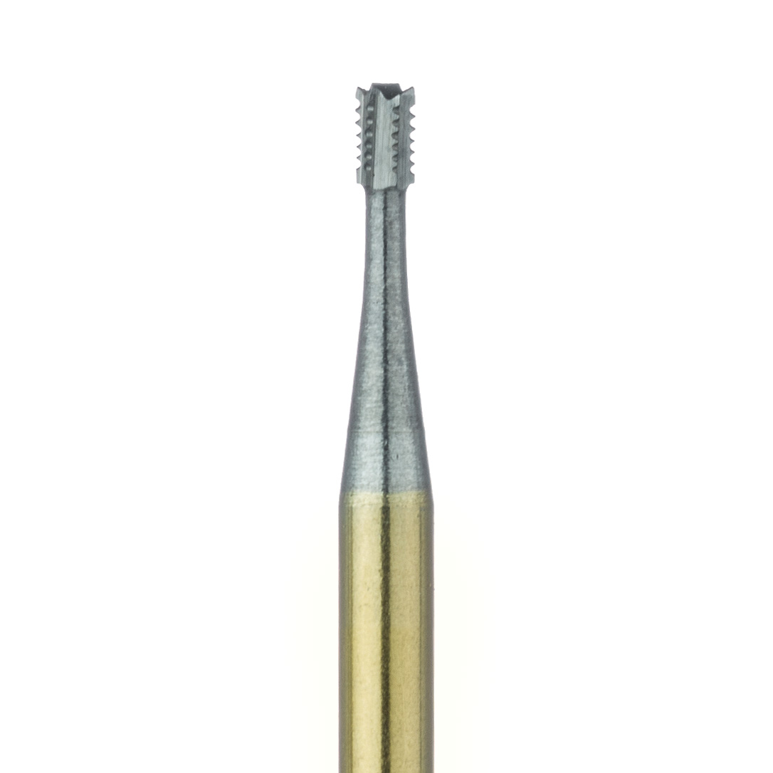 HM2-008-FG Operative Carbide Bur, Inverted Cone, US#34, 0.8mm Ø, FG