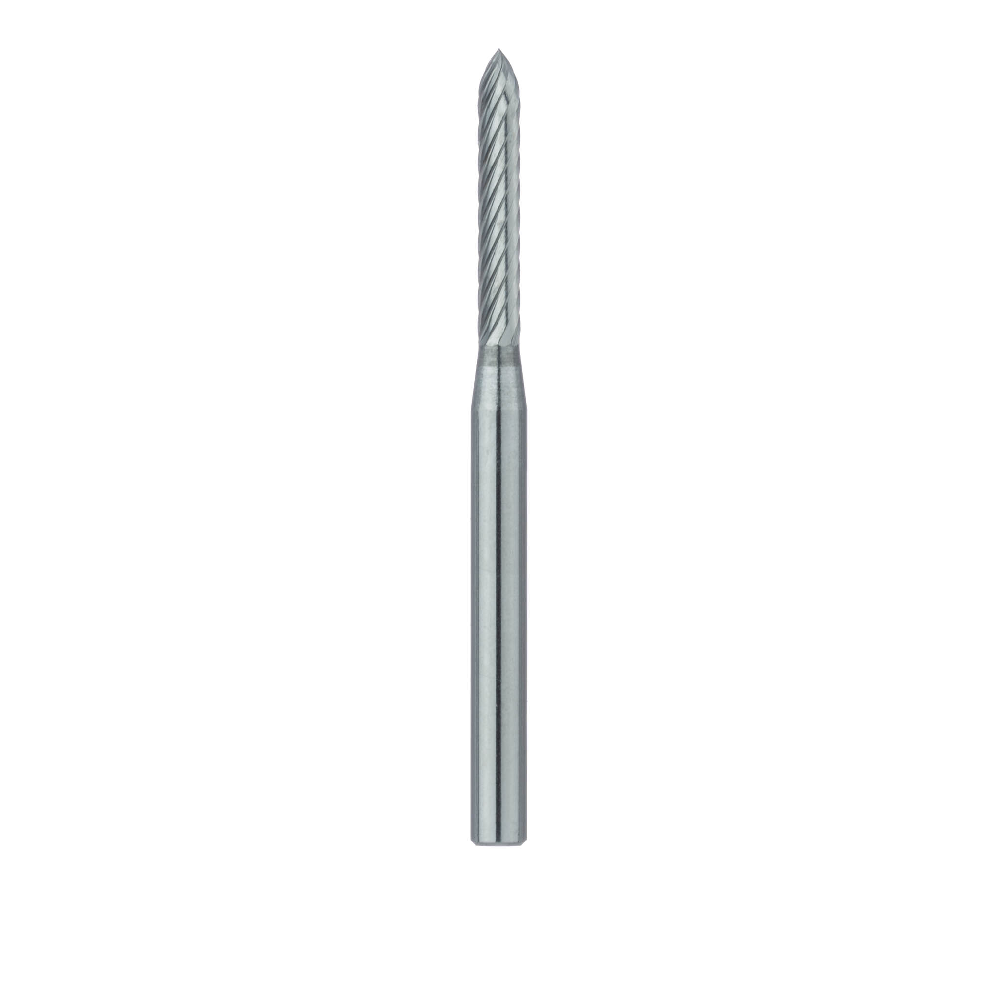 HM244-012-FG Trimming & Finishing Carbide Bur, Fine, Bevel Tip, 1.2mm Ø, FG
