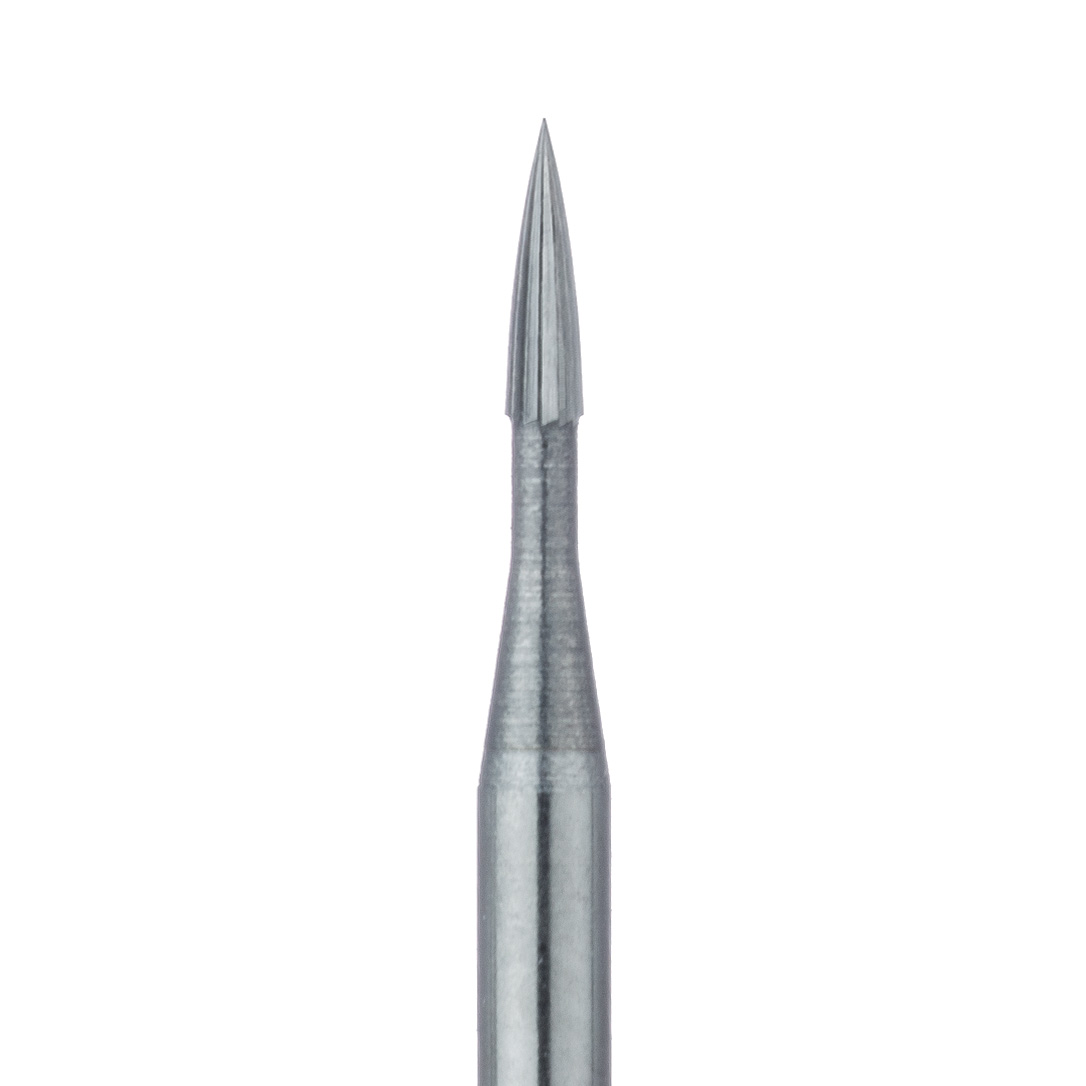 HM246-009-FG Trimming & Finishing Carbide Bur, Fine, Small Flame, US ...