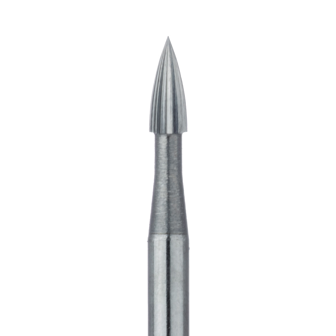 HM246-014-FG Trimming & Finishing Carbide Bur, Fine, Small Flame, US ...