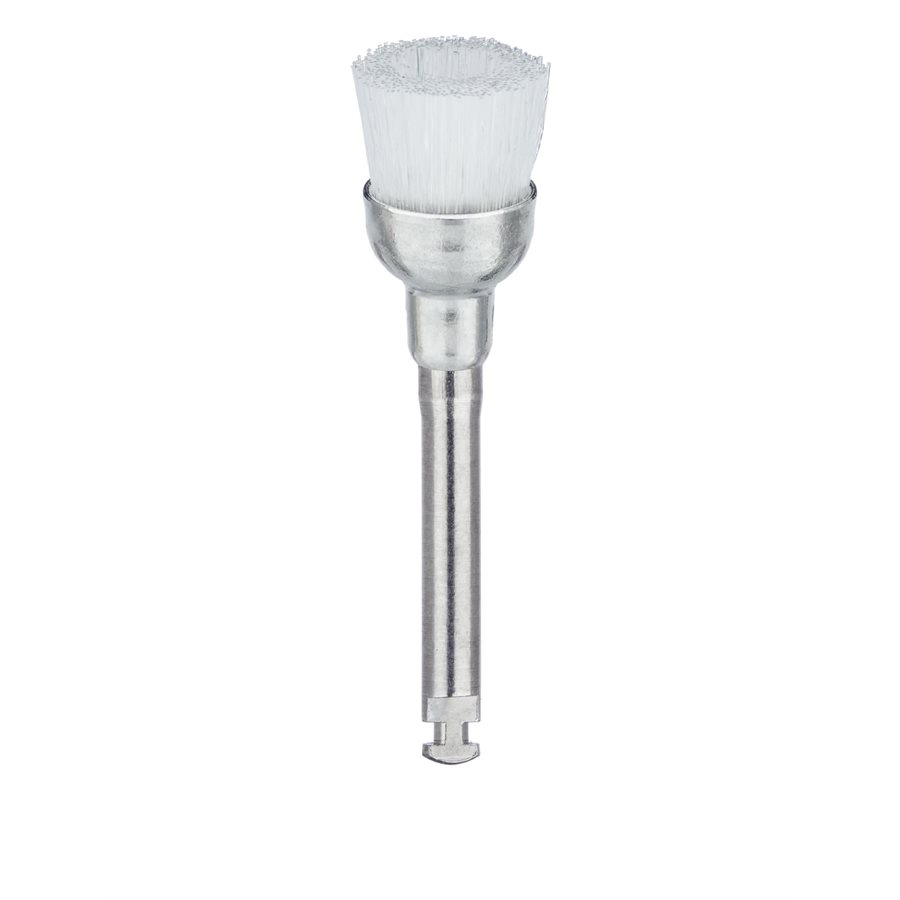 116-060-RA Polisher, White, Prophylaxis Brush, With Hard Nylon Bristles ...