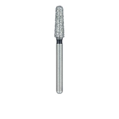 2424C Single-Use Diamond Bur, Sterile, 25 Pack, 2.5mm Ø, Tapered, Round ...