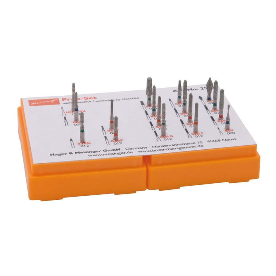 2522 Preparation Set, Crown Preparation Kit, Inlay Preparation Kit ...