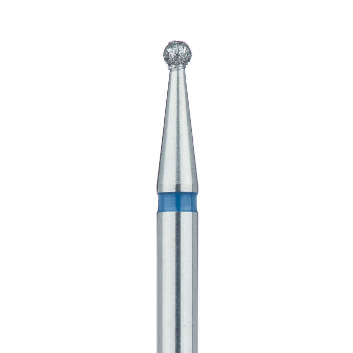 801-016-HP Round Diamond Bur, 1.6mm Ø, Medium, HP