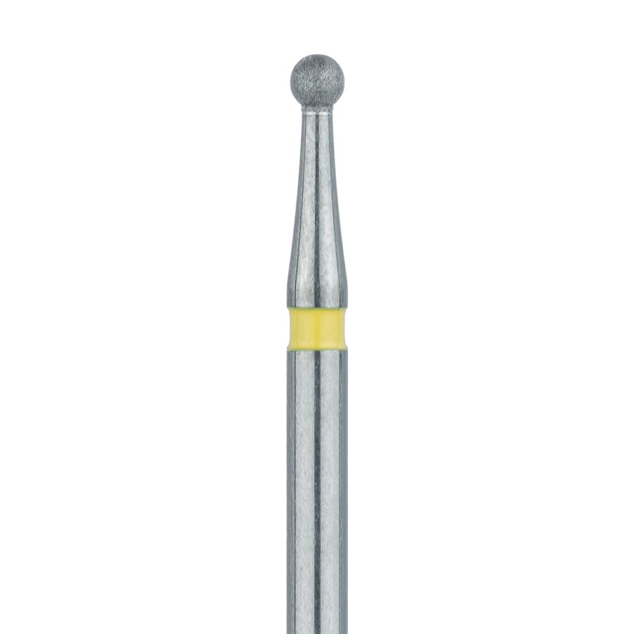 801C-014-FG Round Diamond Bur, 1.4mm Ø, Extra Fine, FG