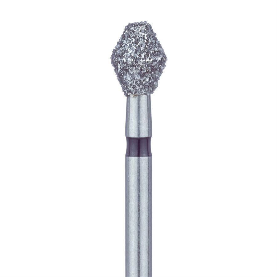 811H-033-FG Barrel Diamond Bur, 3.3mm Ø, Super Coarse, FG