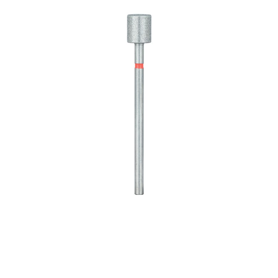 837F-060-HP Long Cylinder Diamond Bur, 6mm Ø, Fine, HP