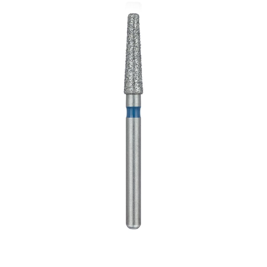 847W-020-FG Modified Shoulder Diamond Bur, 2mm Ø, 1.2mm Tip, Medium, FG