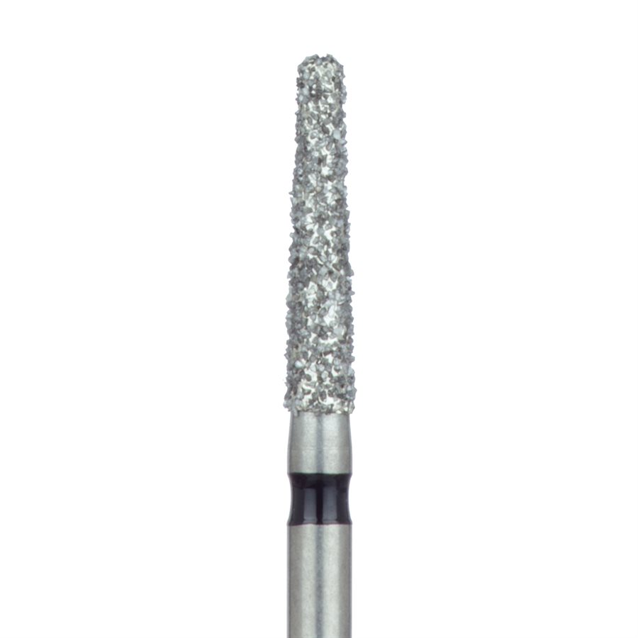 847WH-020-FG Modified Shoulder Diamond Bur, 2mm Ø, Super Coarse, FG