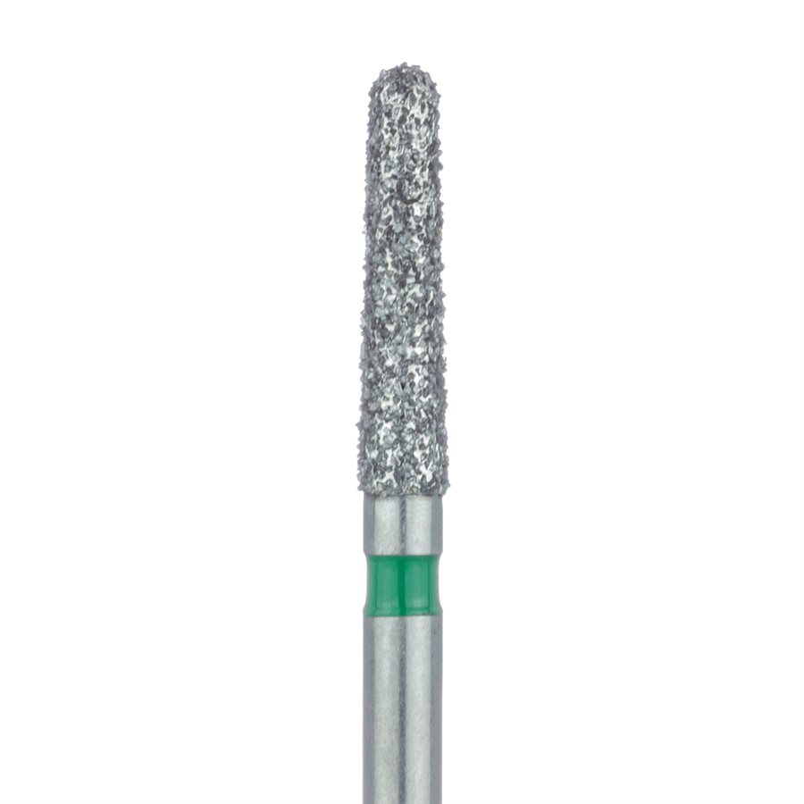 850G-018-HP Round End Taper Chamfer Diamond Bur, 1.8mm Ø, Coarse, HP