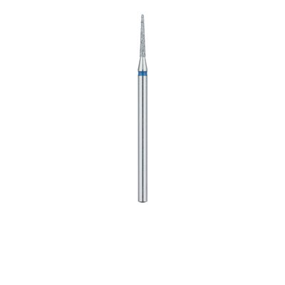 852-014-HP Long Round End Taper Chamfer Diamond Bur, 1.4mm Ø, Medium, HP