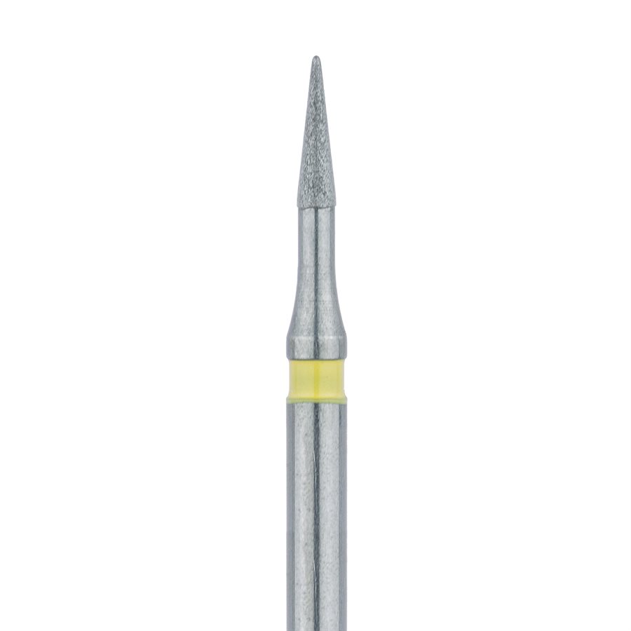 890C-010-FG Short Needle Diamond Bur, Interproximal Reduction, 1mm Ø ...