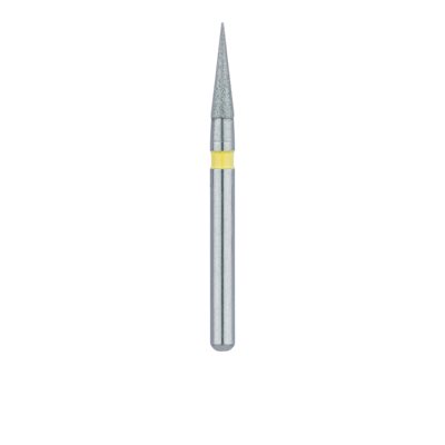898C-014-FG Needle Diamond Bur, Interproximal Reduction, 1.4mm Ø, Extra ...