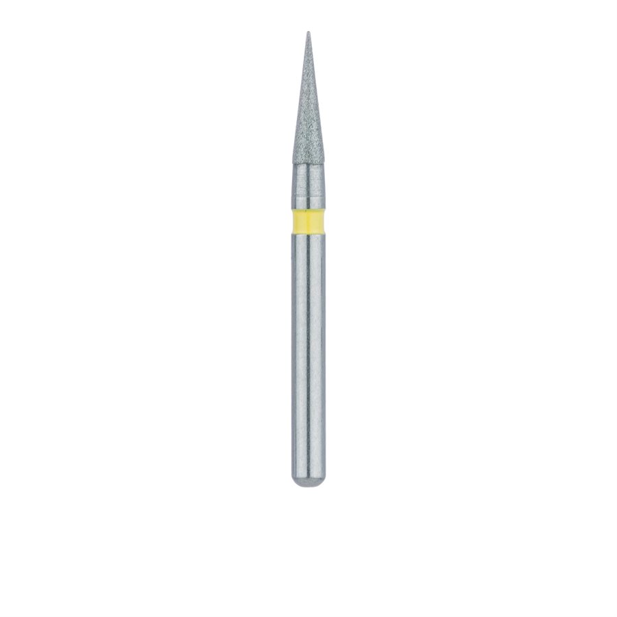 898C-014-FG Needle Diamond Bur, Interproximal Reduction, 1.4mm Ø, Extra ...