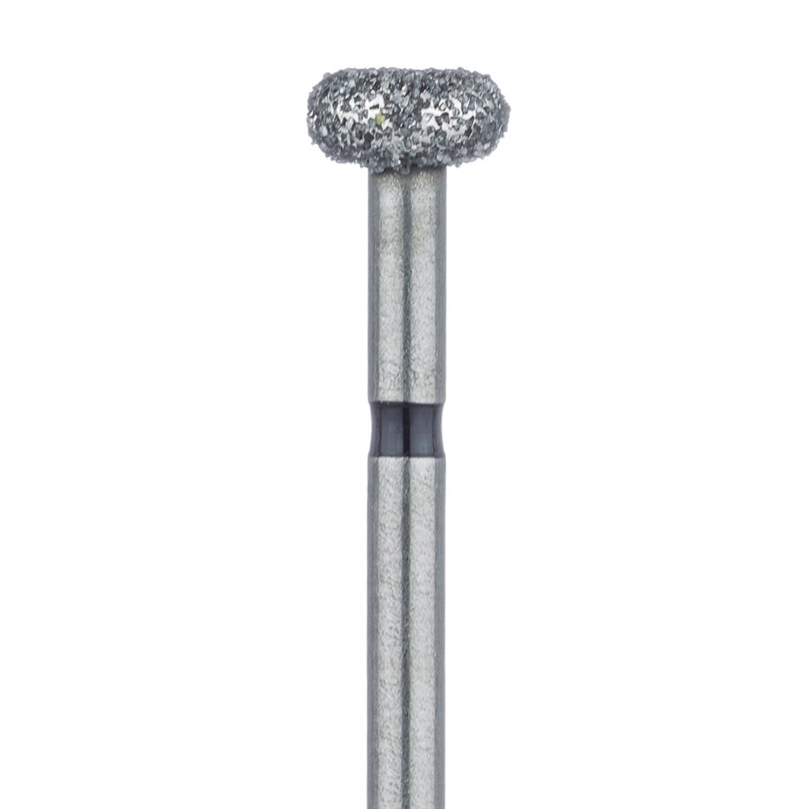 909H-040-FG Donut / Wheel Diamond Bur, 4mm Ø, Super Coarse, FG