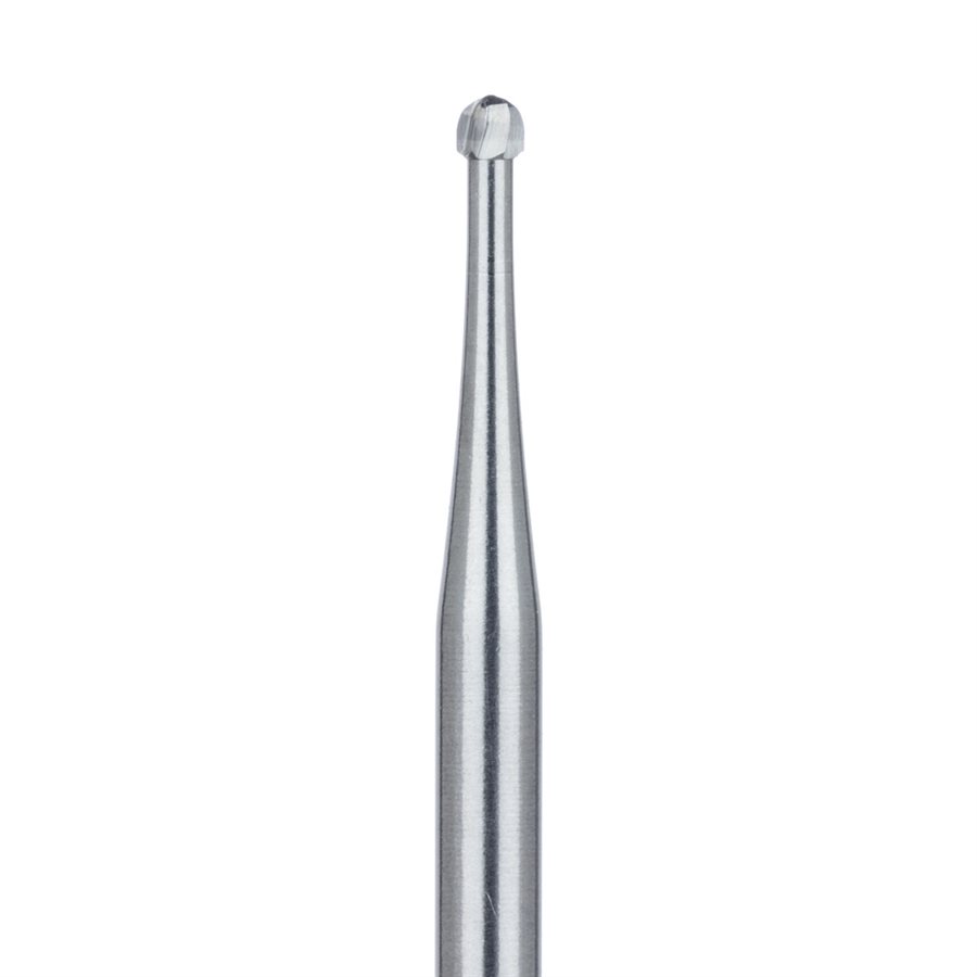 HM1-010-FG Operative Carbide Bur, Round, US#2, 1mm Ø, FG
