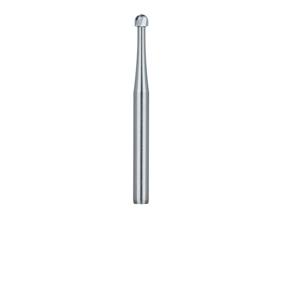 HM1-014-FG Operative Carbide Bur, Round, US#4, 1.4mm Ø, FG