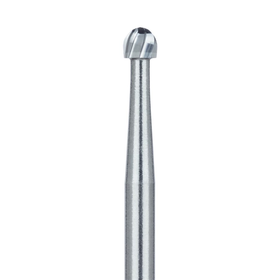 HM1-018-SU Operative Carbide Bur, Round, US#6, 1.8mm Ø, SU