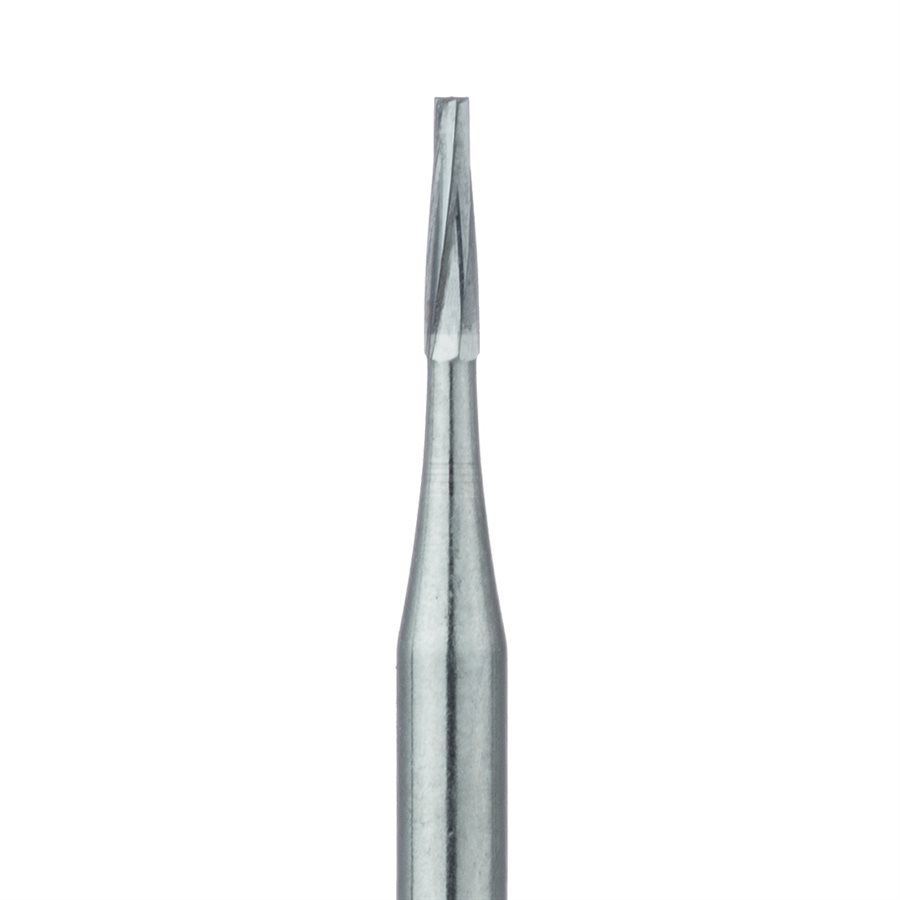 HM23-009-FG Operative Carbide Bur, Tapered Fissure, US #169, 0.9mm Ø, FG