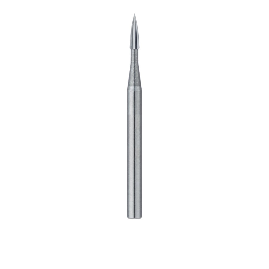HM246-010-FG Trimming & Finishing Carbide Bur, Fine, Small Flame, US ...